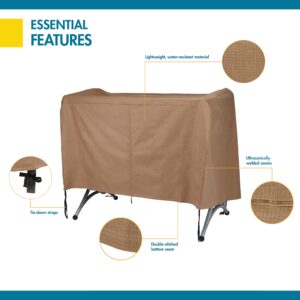 Duck Covers Essential Water-Resistant 90 Inch Canopy Swing Cover, Outdoor Swing Cover