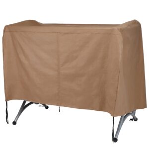 duck covers essential water-resistant 90 inch canopy swing cover, outdoor swing cover