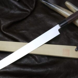 Yoshihiro Hongasumi White Steel Sakimaru Takobiki Sushi Sashimi Japanese Knife (11.8'' (300mm))