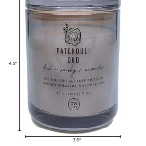 DW Home Patchouli Oud Scented Candle