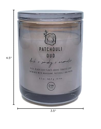 DW Home Patchouli Oud Scented Candle