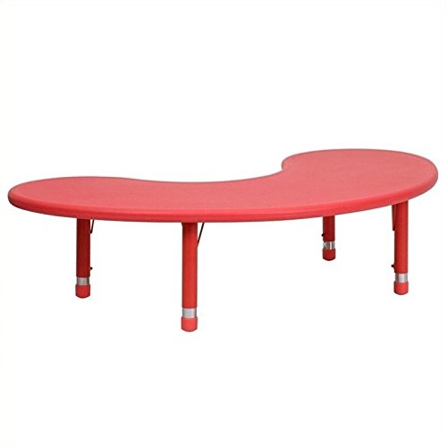 Rosebery Kids Adjustable Activity Table in Red