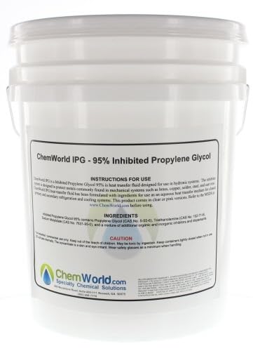 Inhibited Propylene Glycol 95% Solution (Clear) - 5 Gallons