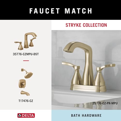 Delta Faucet 77638-CZ Stryke Towel, Double Hook, Champagne Bronze