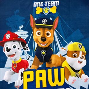 Paw Patrol Boys Chase The Police Dog Cuddly Fleece Throw Blanket 40" x 60"