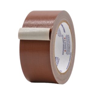 mat duct tape brown industrial grade, 2 inch x 60 ft. waterproof, uv resistant for crafts, home improvement, repairs, & projects