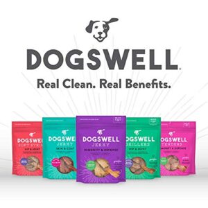 DOGSWELL Dog Dental Care Treats Made in USA Only, Grain Free Chicken Jerky Dog Treats, 24oz Bag