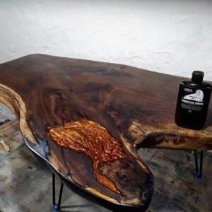 Walrus Oil - Furniture Oil, 100% Natural. Finish, Restore, and Protect Wood. VOC-Free, 8oz Bottle