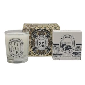 diptyque miniature figuier candle & philosykos soap set