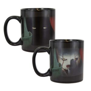 paladone pennywise heat change mug - it horror movie drinkware