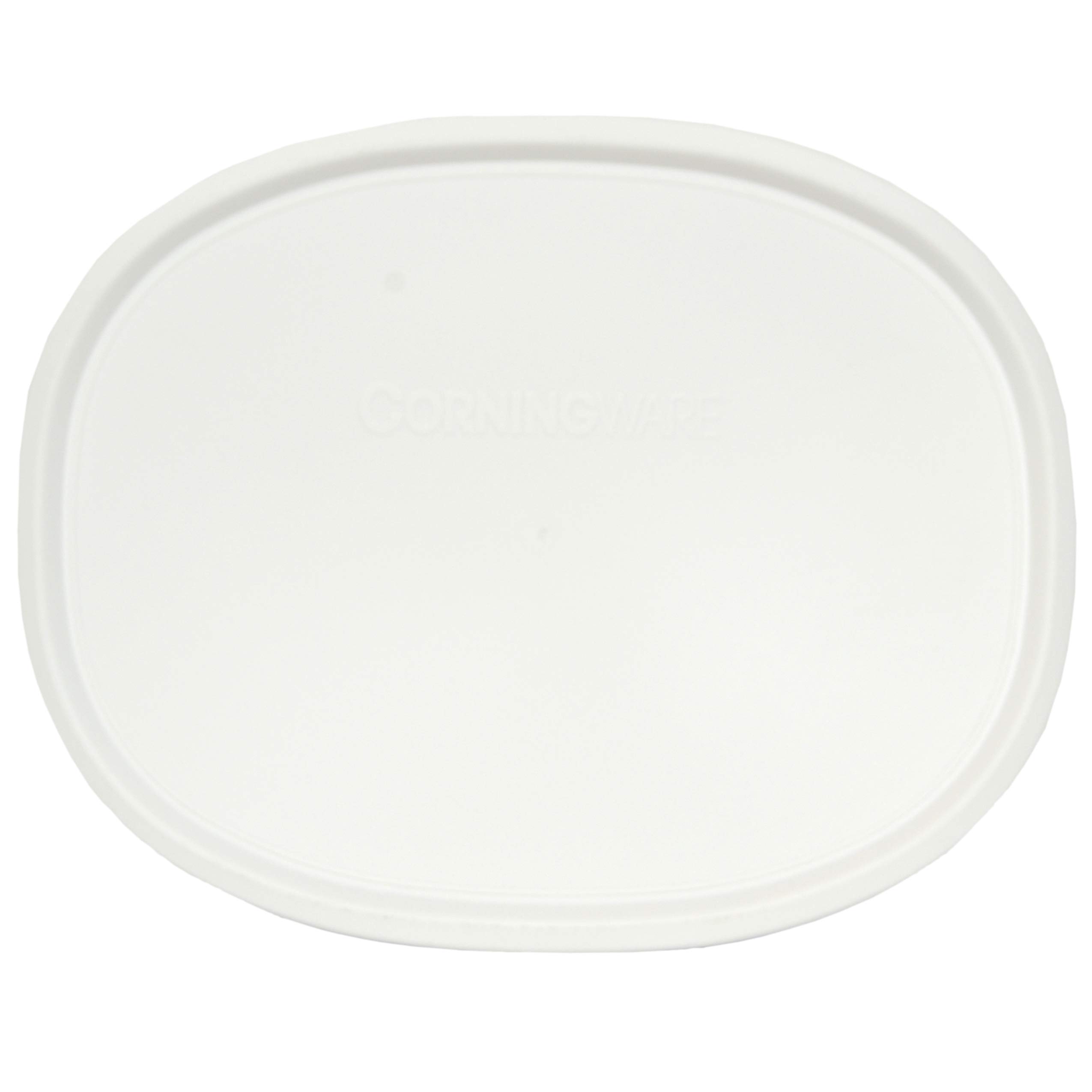 Corningware F-12-PC 1075645 1.5qt Oval French White Lid (2-Pack)