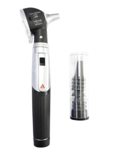 heine mini-3000 led f.o. otoscope with 10 disposable tips d-008.70.110