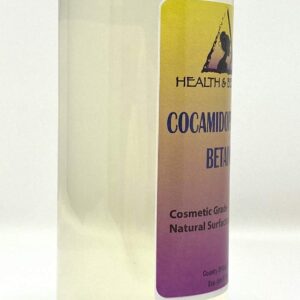 Cocamidopropyl Betaine Coco Betaine CAPB Natural Surfactant Liquid Premium Highest Purity 100% Pure 12 oz