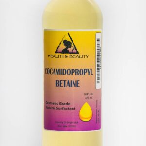 Cocamidopropyl Betaine Coco Betaine CAPB Natural Surfactant Liquid Premium Highest Purity 100% Pure 16 oz