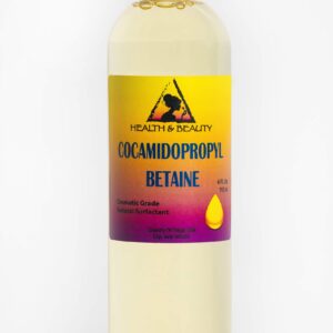 Cocamidopropyl Betaine Coco Betaine CAPB Natural Surfactant Liquid Premium Highest Purity 100% Pure 4 oz