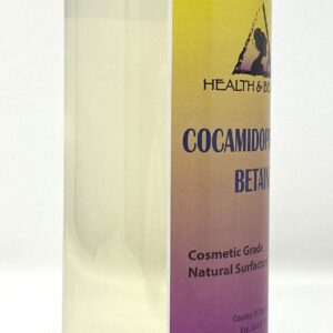 Cocamidopropyl Betaine Coco Betaine CAPB Natural Surfactant Liquid Premium Highest Purity 100% Pure 16 oz