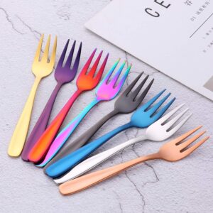 Do Buy 5.5 Inch Salad Forks Appetizer Forks Dessert Fork, Set of 8