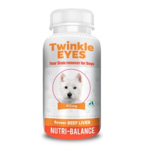 Twinkle Eyes Tear Stain Remover for Dogs - Beef Flavour 40g