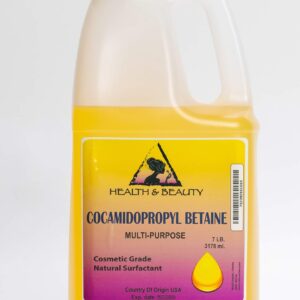 Cocamidopropyl Betaine Coco Betaine CAPB Natural Surfactant Liquid Premium Highest Purity 100% Pure 128 oz, 7 LB, 1 gal