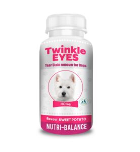 twinkle eyes tear stain remover for dogs - sweet potato 40g