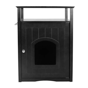 Merry Pet Cat Washroom/Night Stand Pet House – Hidden Litter Box Furniture