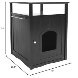 Merry Pet Cat Washroom/Night Stand Pet House – Hidden Litter Box Furniture