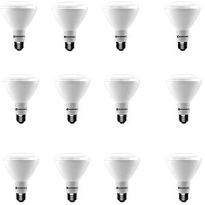 (12-Pack) 65-Watt Equivalent Soft White BR30 Dimmable Energy Star LED Light Bulb