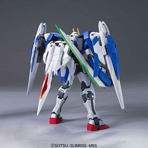 HG Mobile Suit Gundam 00 Raiser + GN Sword III 1/144 Scale Color-Coded pre-Plastic Model