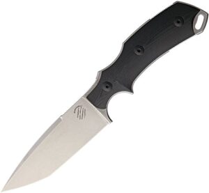 bastinelli creations red v2 fixed blade black pvd