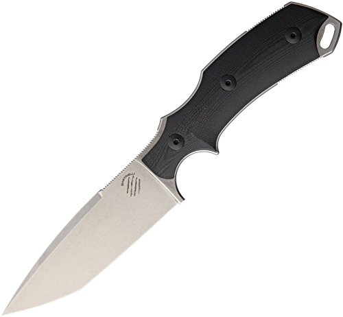 Bastinelli Creations RED V2 Fixed Blade Black PVD