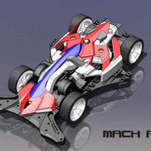 Tamiya 18714 1/32 Jr Racing Mach Frame Kit, with FM-A Chassis