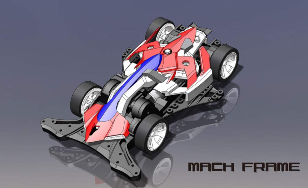 Tamiya 18714 1/32 Jr Racing Mach Frame Kit, with FM-A Chassis