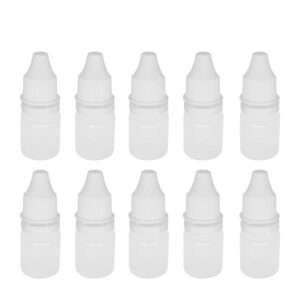 trendbox 10 pack 5ml plastic empty eye liquid dropper bottles