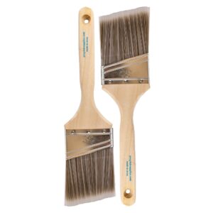 pro grade - paint brushes - 2ea 3" angle brushes