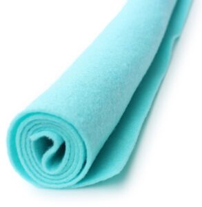 alluring aqua - wool felt giant sheet - 35% wool blend - 1 36x36 inch xxl sheet