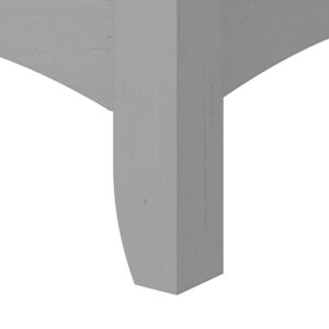 Bush Furniture Salinas 5 Shelf Bookcase in Cape Cod Gray, Tall Bookshelf, Large Book Shelf for Living Room, Home Office, or Entryway