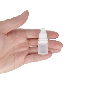 TRENDBOX 10 Pack 5ml Plastic Empty Eye Liquid Dropper Bottles