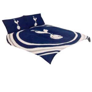 tottenham hotspur fc pulse full duvet set (full) (blue/white)