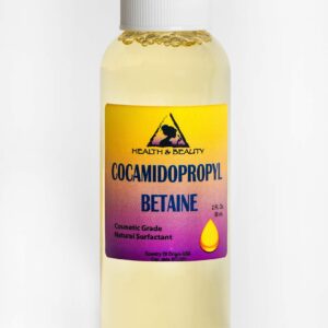 Cocamidopropyl Betaine Coco Betaine CAPB Natural Surfactant Liquid Premium Highest Purity 100% Pure 2 oz