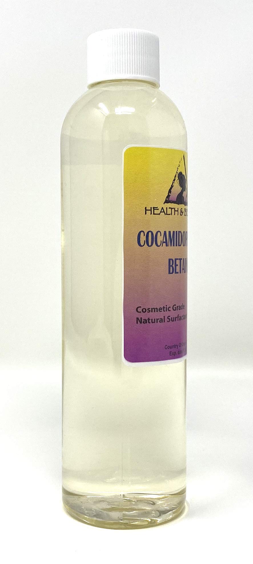 Cocamidopropyl Betaine Coco Betaine CAPB Natural Surfactant Liquid Premium Highest Purity 100% Pure 8 oz