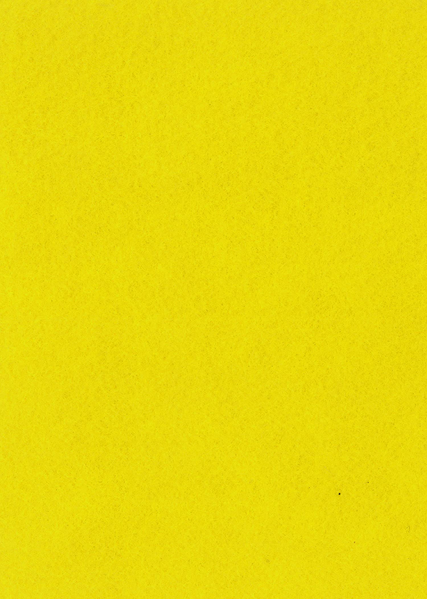 Yellow - Wool Felt Oversized Sheet - 20% Wool Blend - 1 12x18 inch Sheet