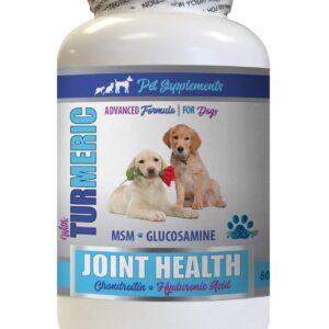 PET SUPPLEMENTS Joint Health Care for Dogs - Turmeric Joint Health for Dogs - Advanced Formula for Joints - Dog Turmeric - 3 Bottles (180 Tablets)