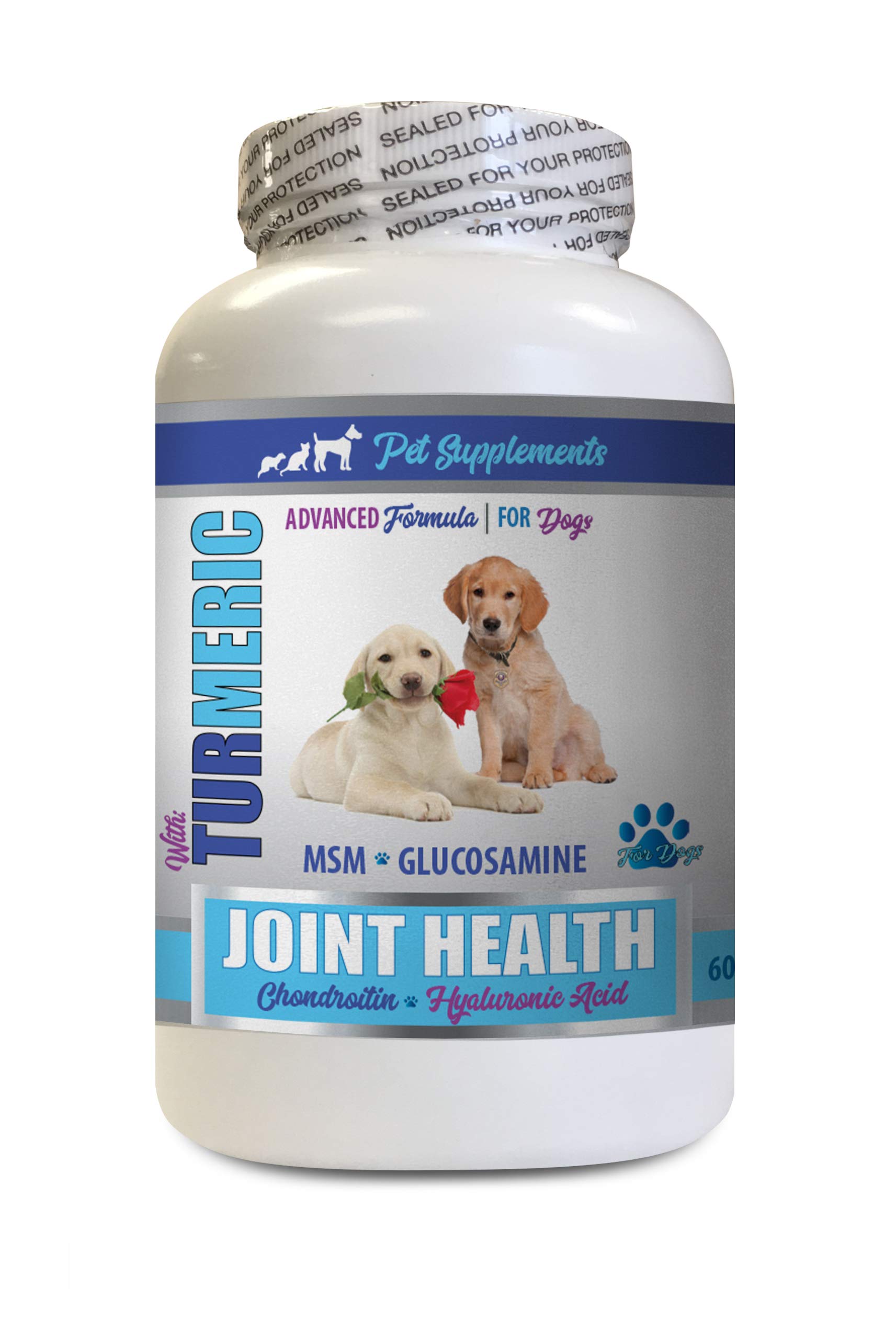 PET SUPPLEMENTS Joint Health Care for Dogs - Turmeric Joint Health for Dogs - Advanced Formula for Joints - Dog Turmeric - 3 Bottles (180 Tablets)