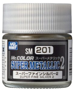 mr. color super metallic 2 silver 2 sm201 10ml