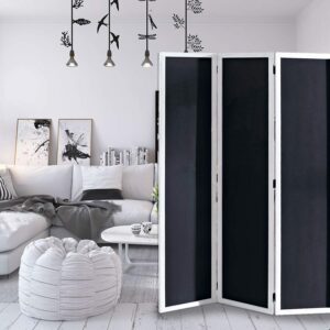 Screen Gems Chalkboard Screen Room Divider, Black