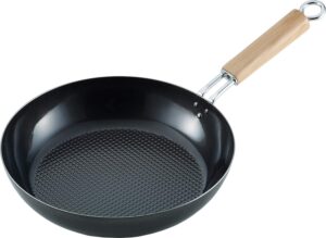 summit industries iron pot style embossed frying pan, 7.9 inches (20 cm)