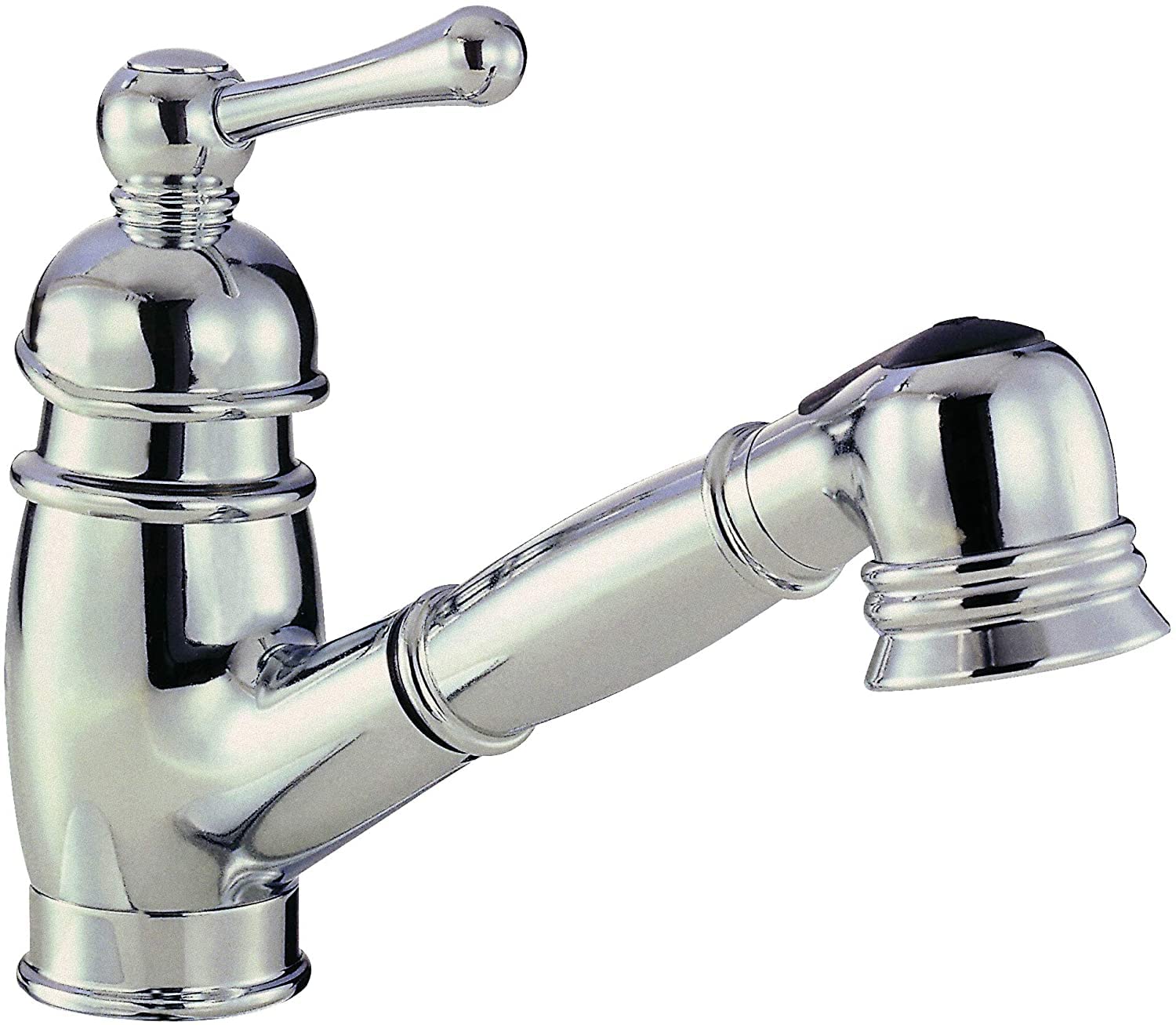 Gerber Plumbing Opulence Pull-Out Kitchen Faucet with Snapback Retraction