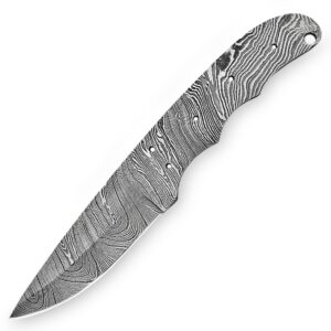 coldland 8.50" hand forged damascus steel blank blade for knife making supplies - handmade knife blanks full tang steel blade - knife blade for diy knives making blades sb107