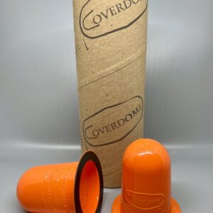 Coverdome with Magnet 25/Pack Orange