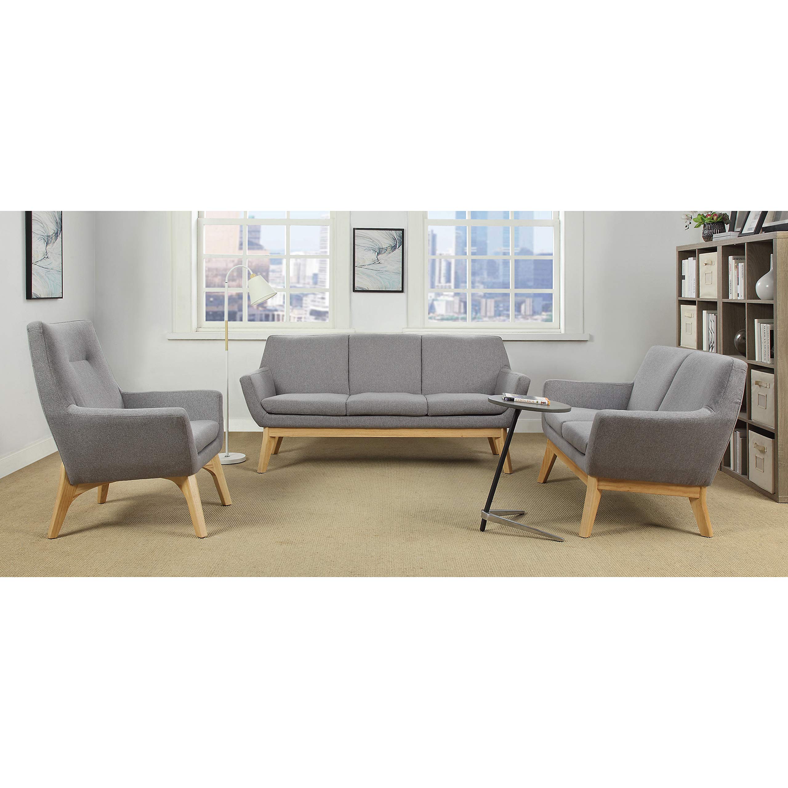 Lorell Quintessence Collection Upholstered Sofa